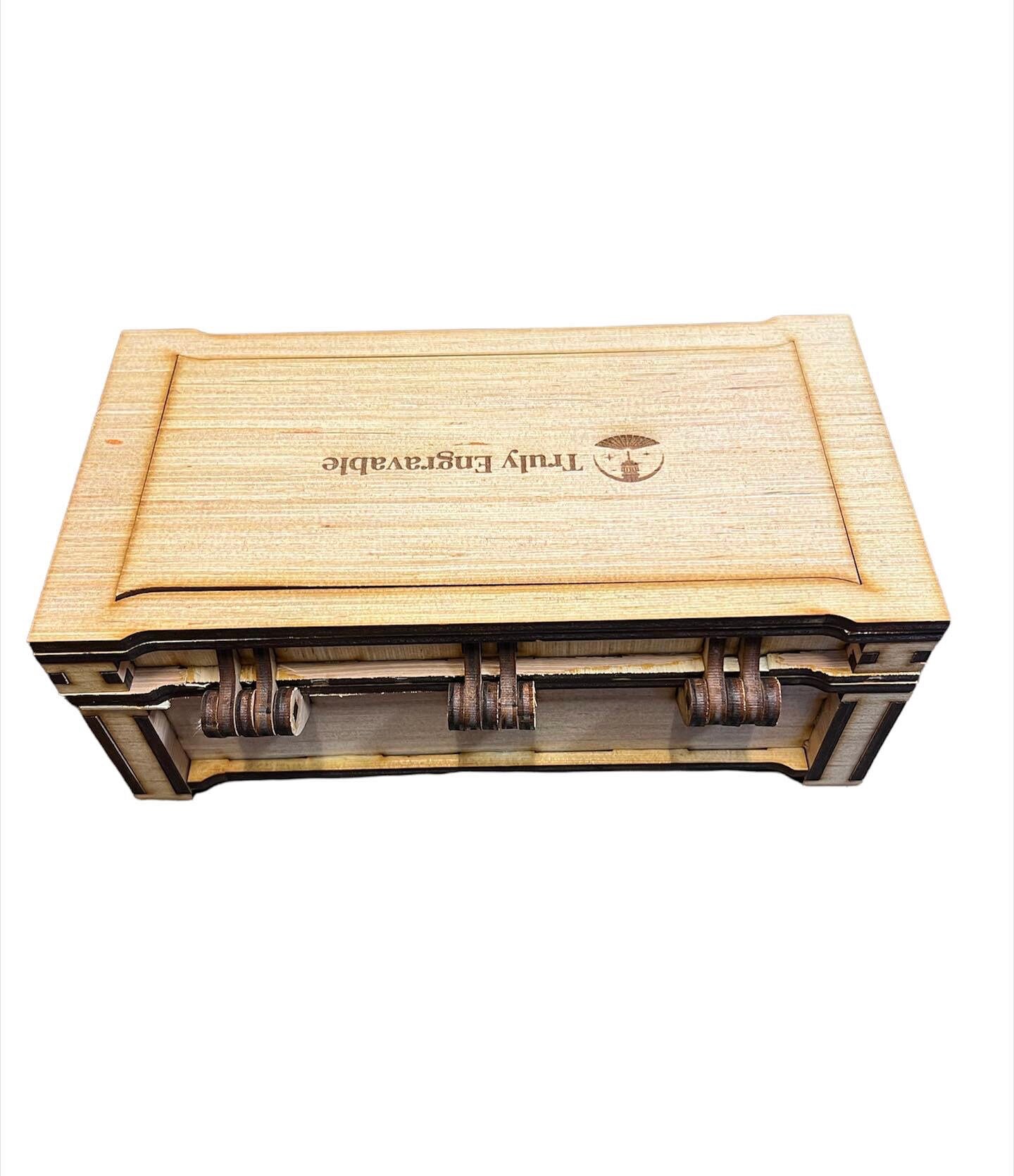 Wooden Hinge Box - Etsy