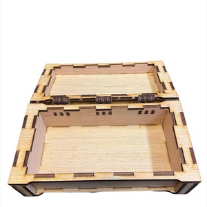 Wooden Hinge Box - Etsy