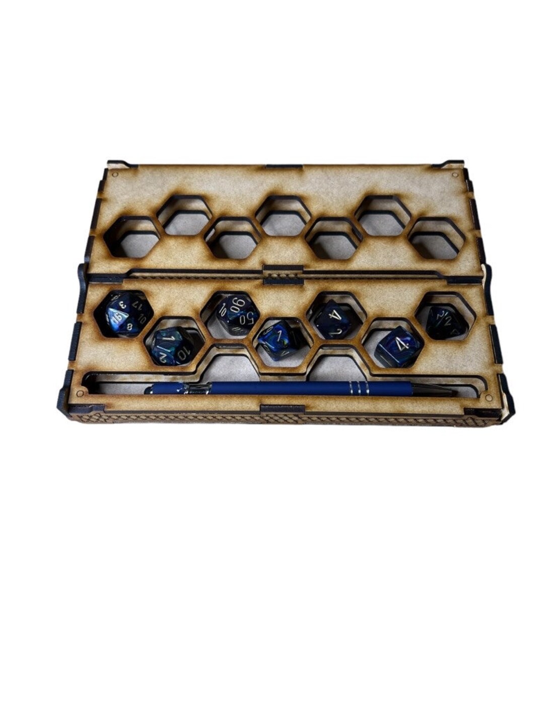 D and D Dice Box With Pencil Holder: Dungeons and Dragons Dice Box With ...