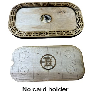 Custom Hockey Cribbage Board: Personalized Team Logo Gift - Etsy