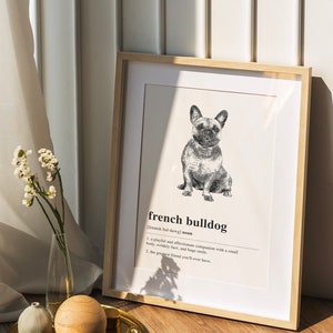 French Bulldog Printable Wall Art | French Bulldog Gift | Dog Lover ...