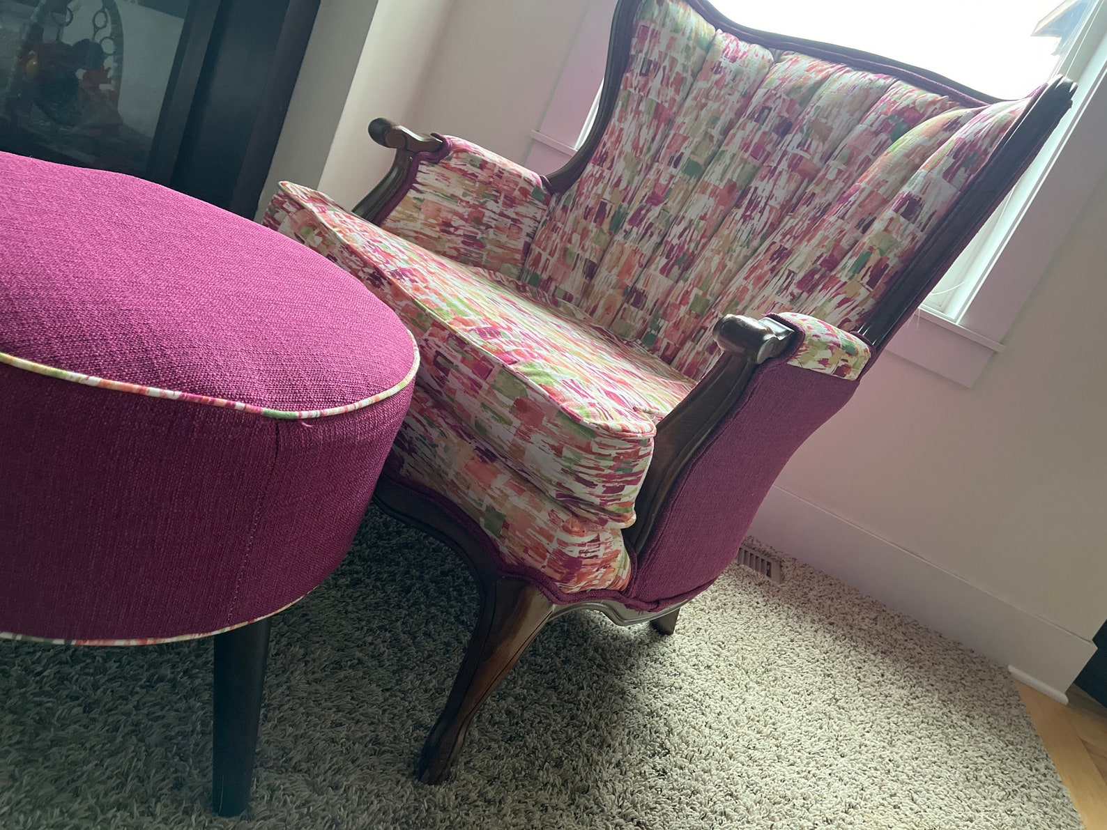 Fully Custom High End Channel Back Chairs! Set of 2! - Etsy