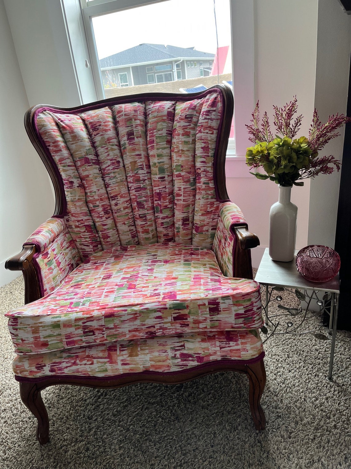 Fully Custom High End Channel Back Chairs! Set of 2! - Etsy