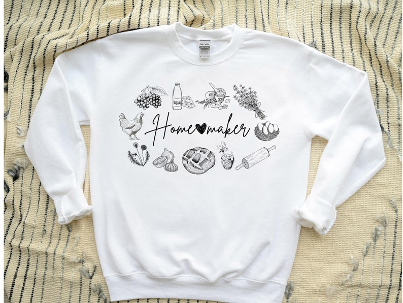 Homemaker Womens Crewneck Sweatshirt Homesteading - Etsy