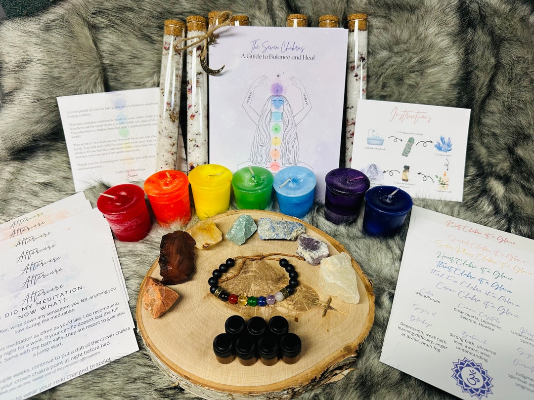 Full Chakra Balancing System With Weekly Distance Healing Sessions - Etsy
