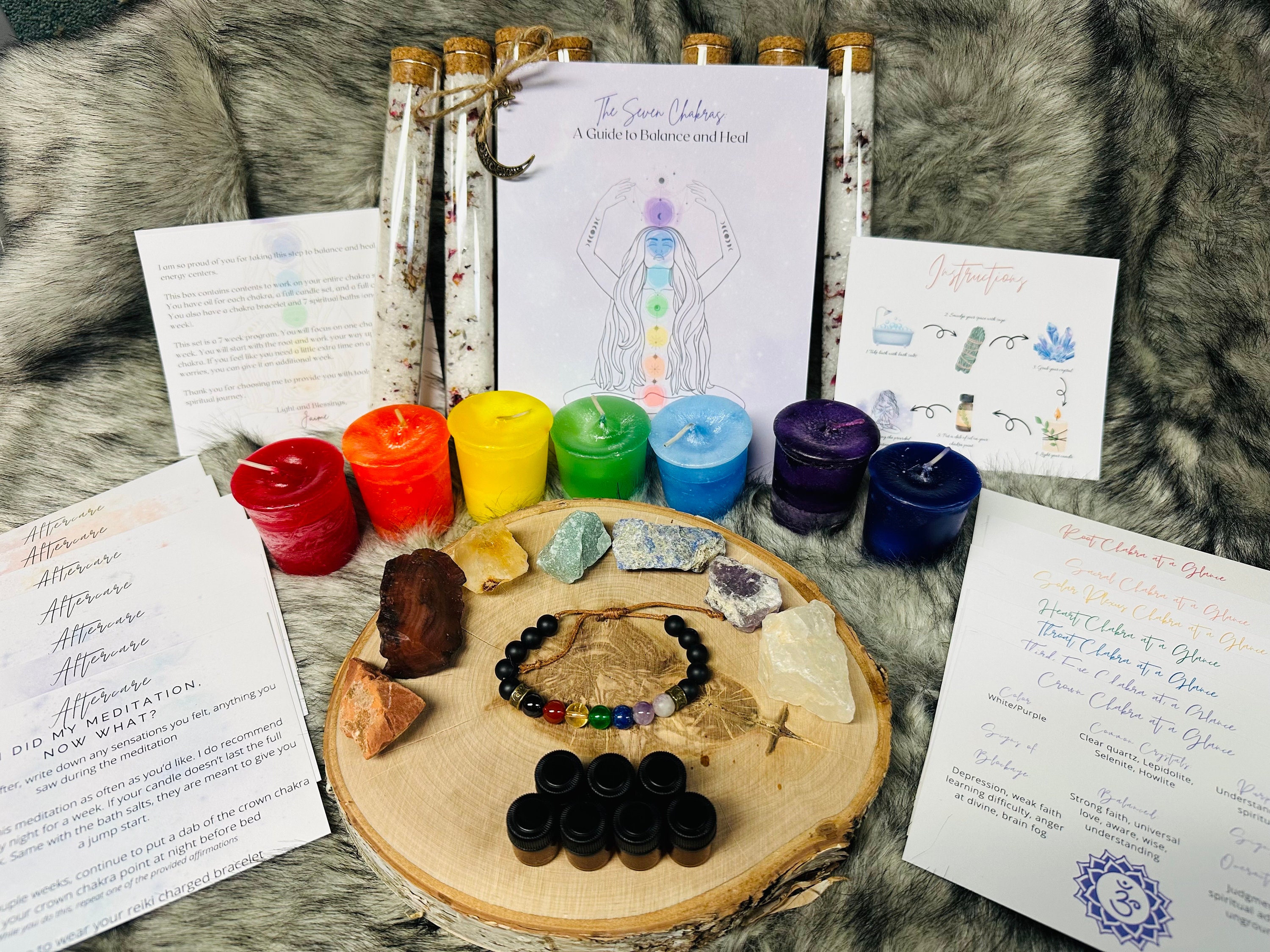 Full Chakra Balancing System With Weekly Distance Healing Sessions - Etsy