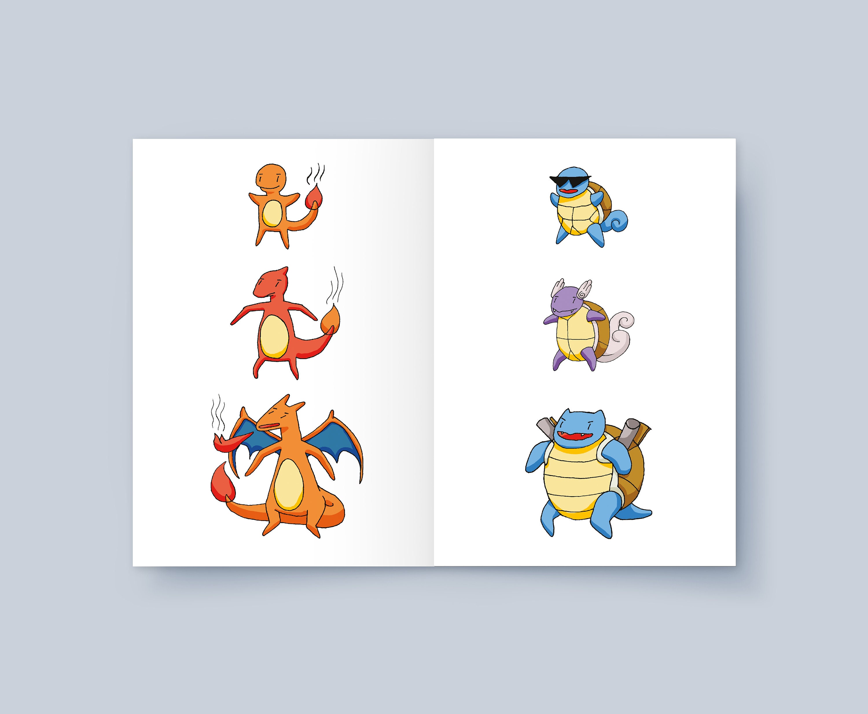 Gen 1 Pokemon Fan Zine Illustrated First Generation Fan - Etsy