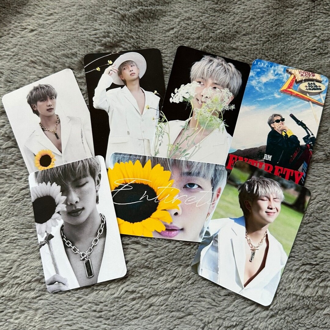 RM BTS Folio Photocards Unofficial - Etsy