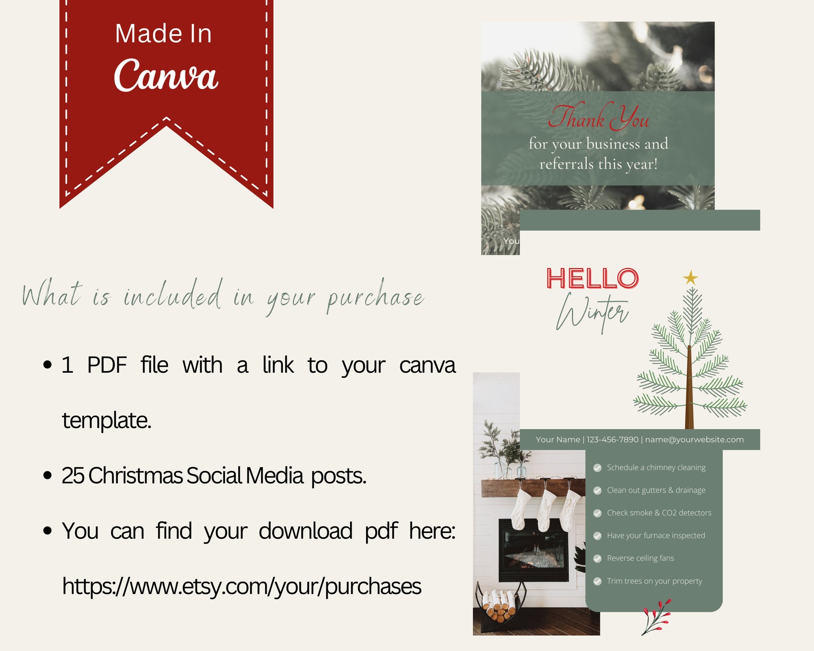 25 Christmas Real Estate Instagram Posts | Real Estate Marketing ...