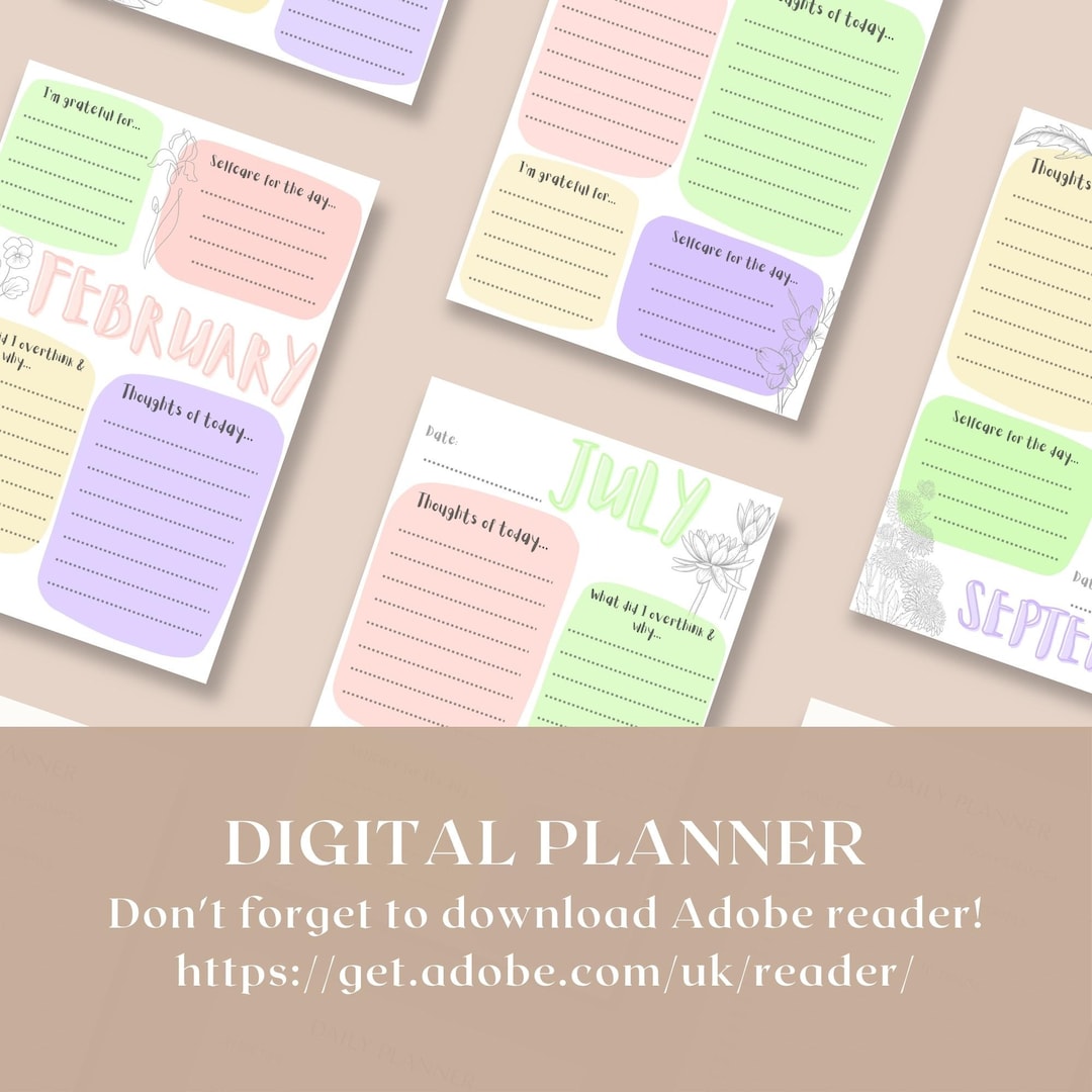 Self-care Check in Journal, Overthinking Journal Printable, Check in ...