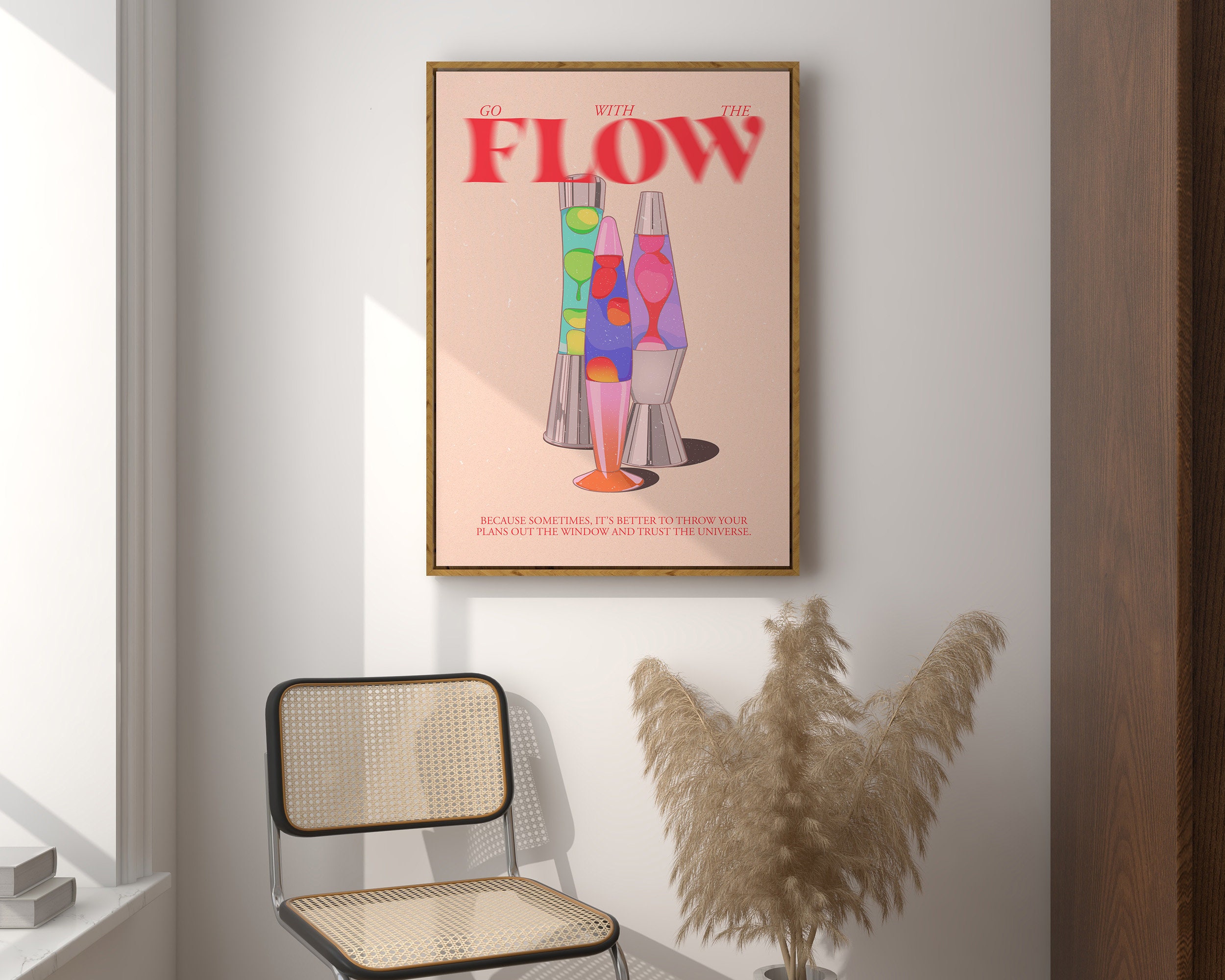 Colorful Retro Mental Health Poster, Aesthetic Teen Room Decor, Funky ...