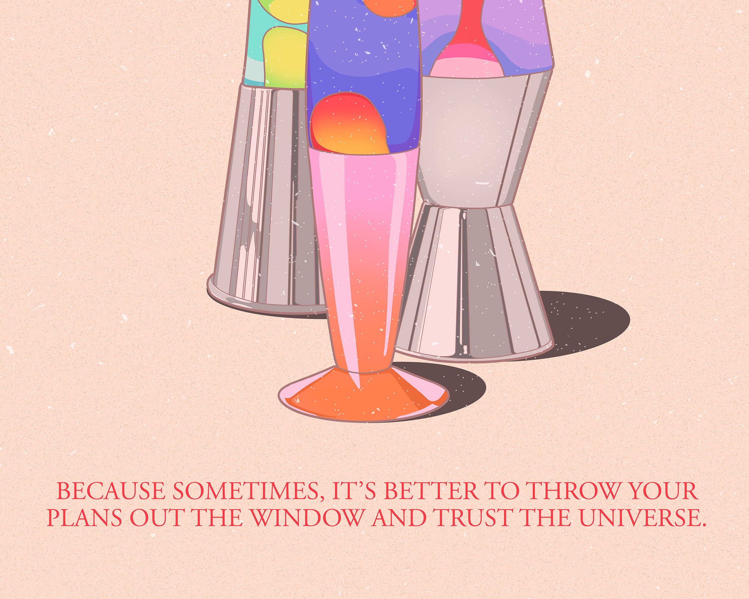 Colorful Retro Mental Health Poster, Aesthetic Teen Room Decor, Funky ...