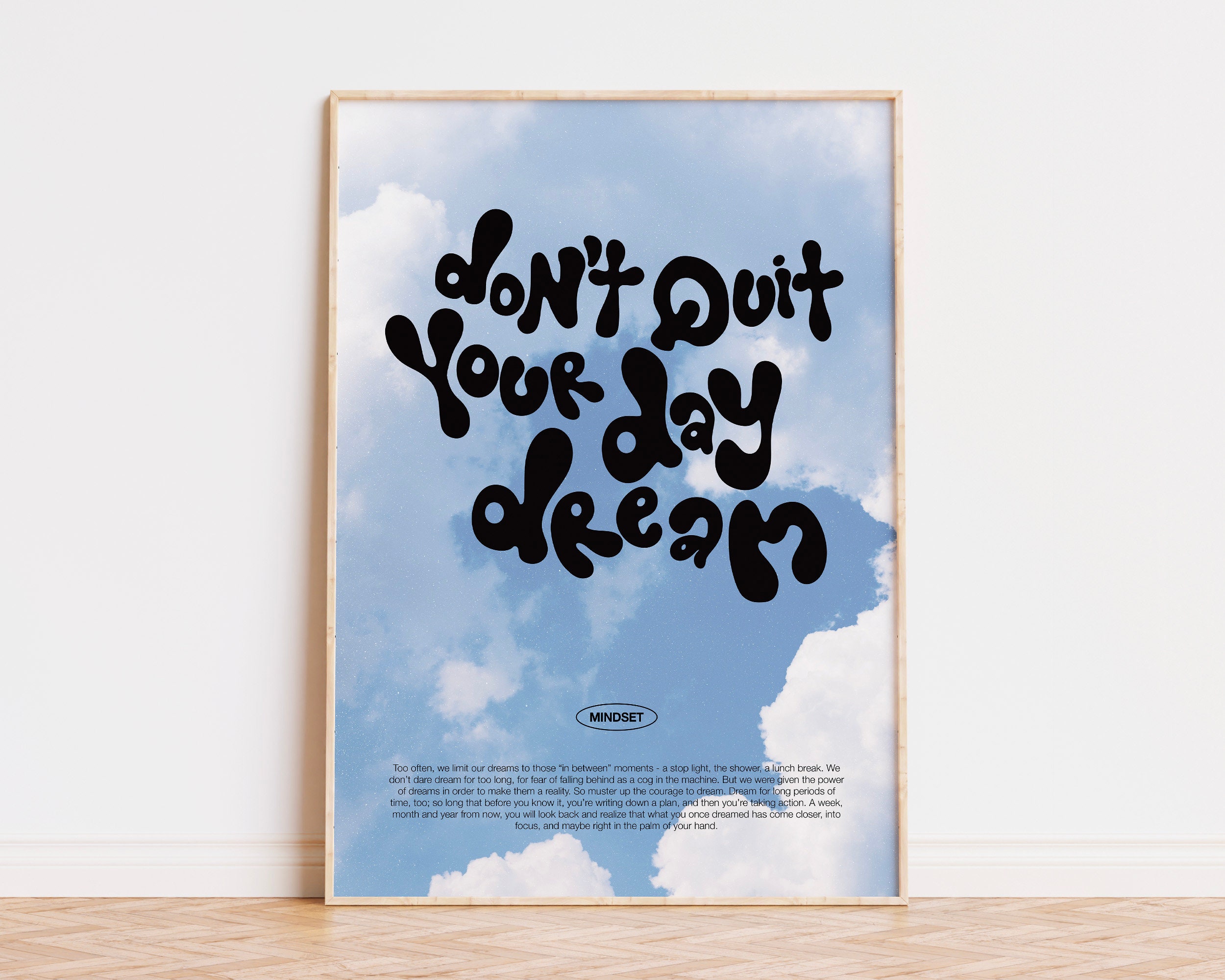 Y2K Aesthetic Teen Girl Room Decor, Inspirational Quote Posters, Retro ...