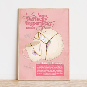 Pastel Pink Positive Affirmation Poster, Aesthetic Teen Girl Room Decor ...