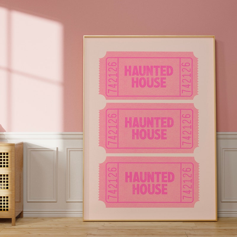 Haunted House Posters - Etsy