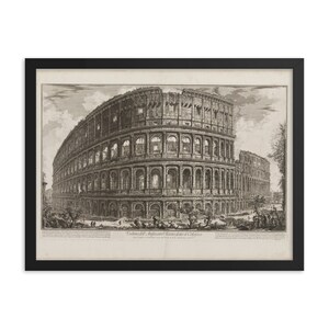 Roman Colosseum Framed Wall Art: "the Coliseum" - Minneapolis Institute ...