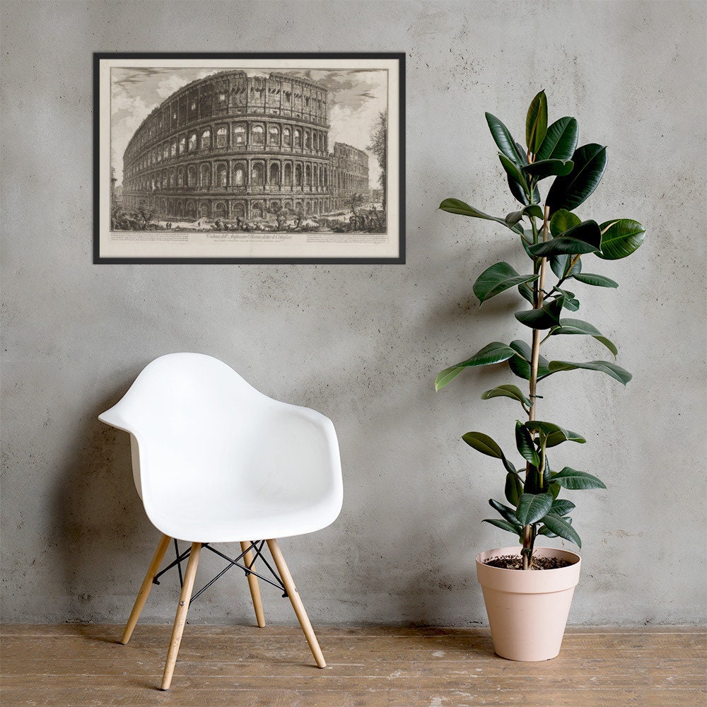 Roman Colosseum Framed Wall Art: "the Coliseum" - Minneapolis Institute ...