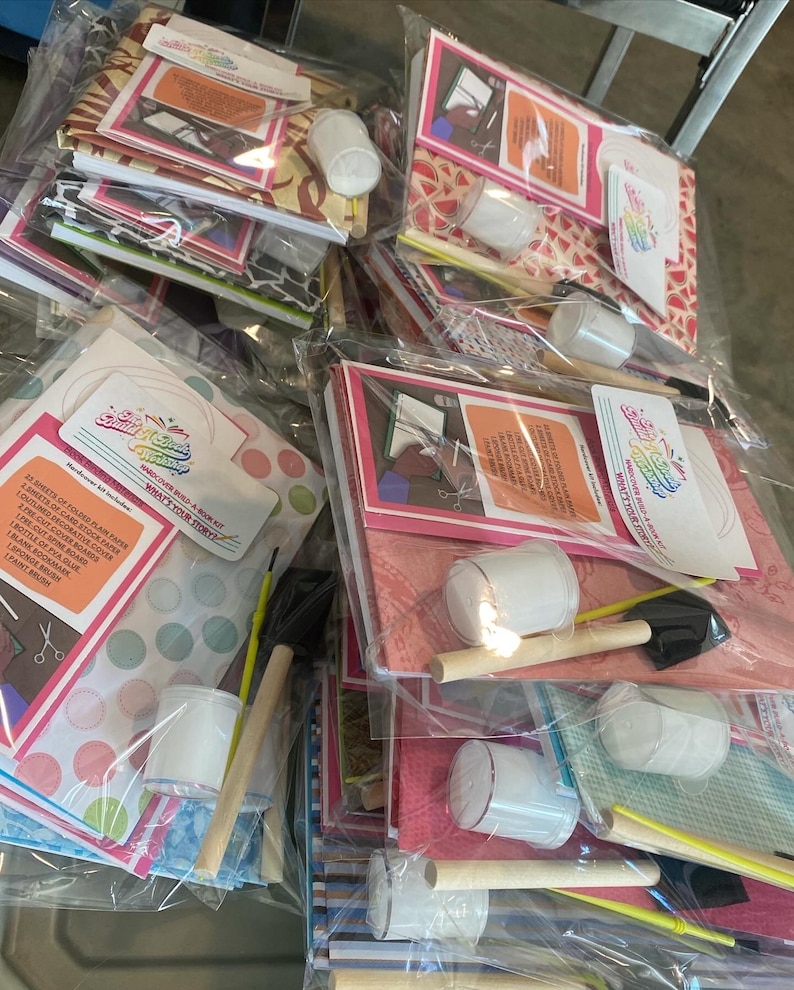 DIY Hardcover Book Binding Kit: Arts & Crafts Project - Etsy
