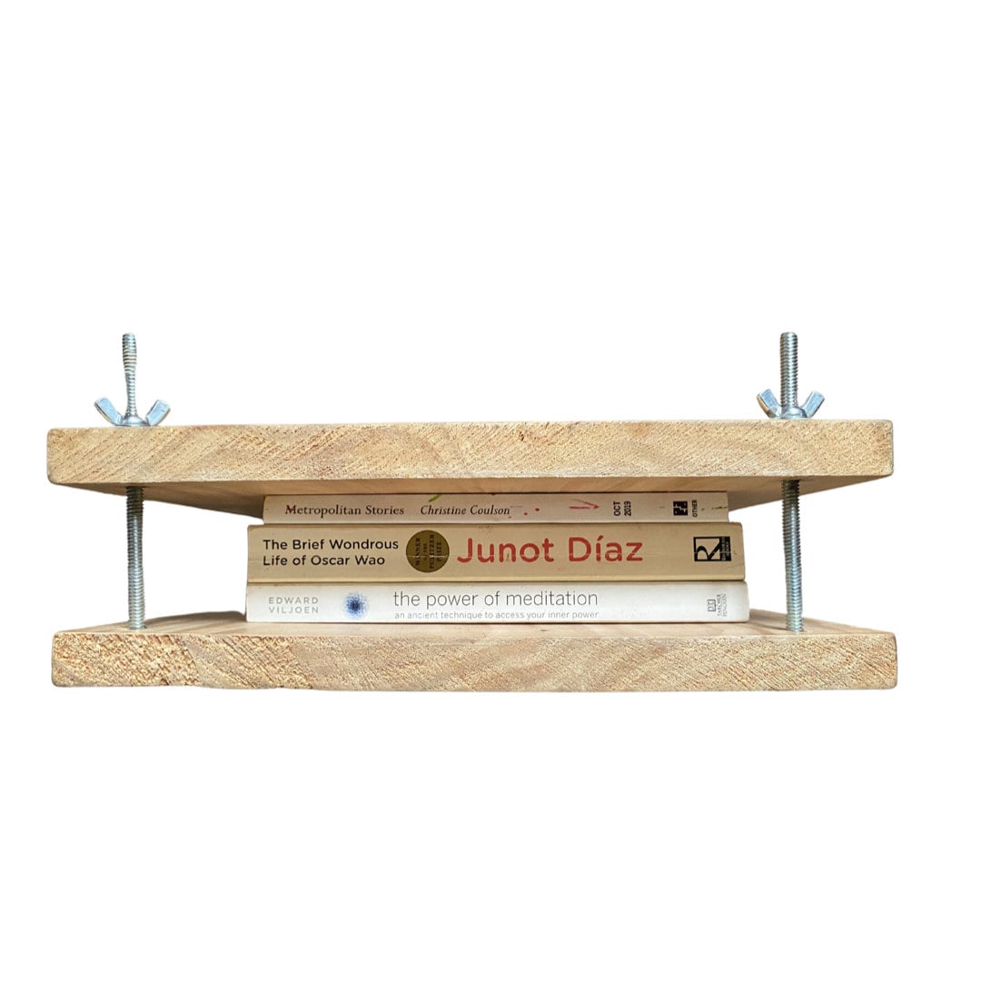 Handmade Wooden Book Press, Standard 12x12” Square, Easy and Adjustable ...