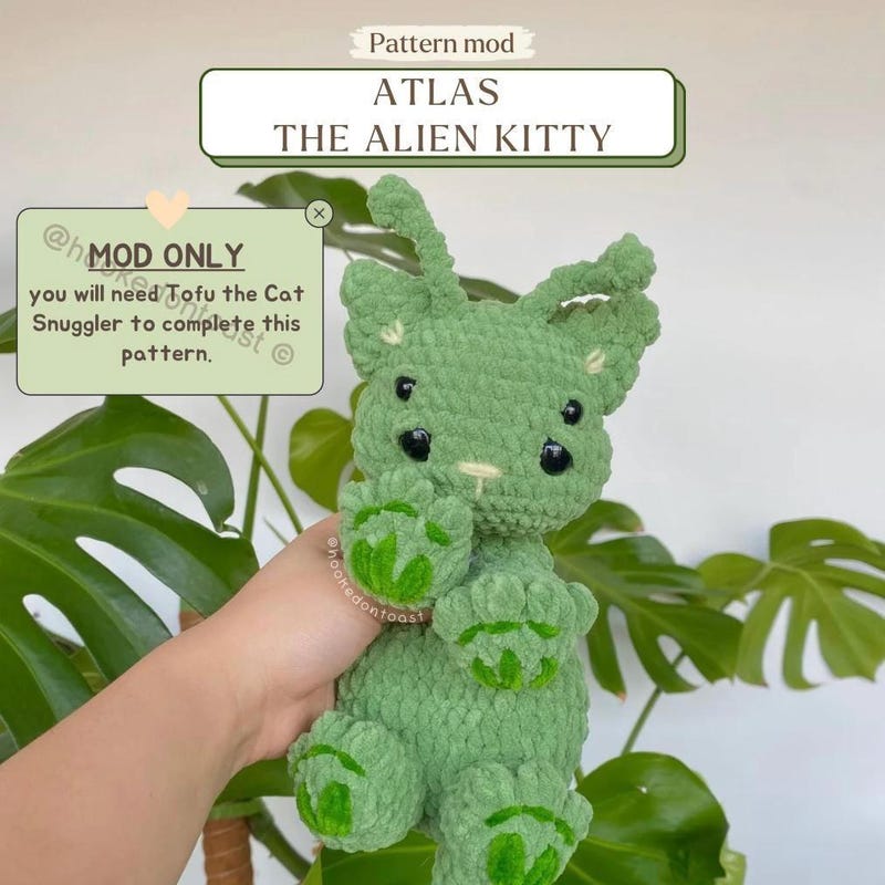 Alien Cat Plushies - Etsy