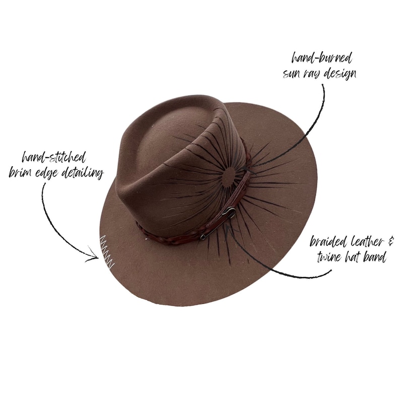 LEO Wide Brim Hat - Etsy