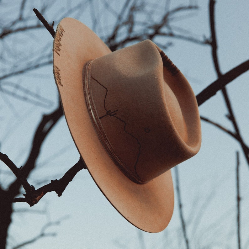 REVERIE Wide Brim Hat - Etsy