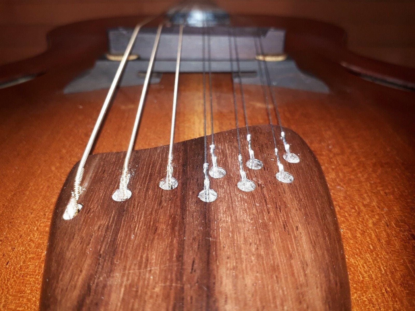 Blueberry Handmade Acoustic Guitar 9 String (nine String) Arch Top With ...