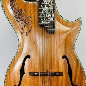 Blueberry Handmade Grand Twelve String Mandolin Built for You With Love ...