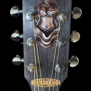 Blueberry Handmade Grand Concert Guitar Mermaid Built to Order - Etsy