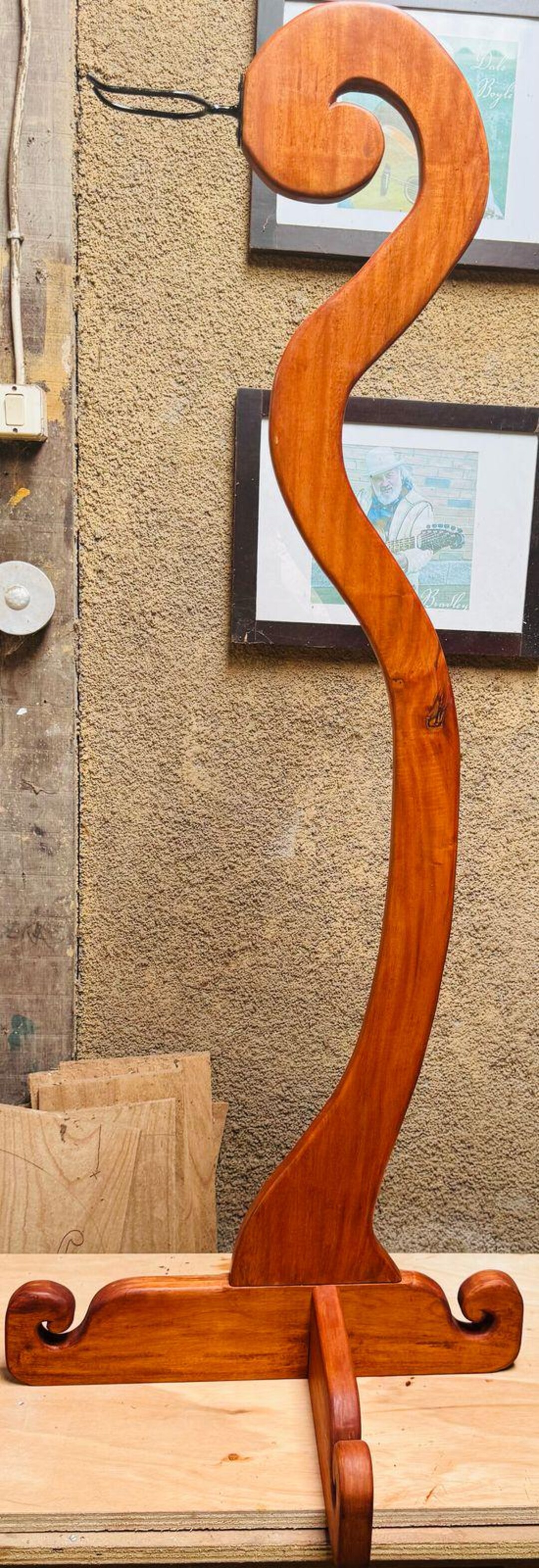 Blueberry Handmade Wooden Guitar Stand for All Types of Guitars - Etsy