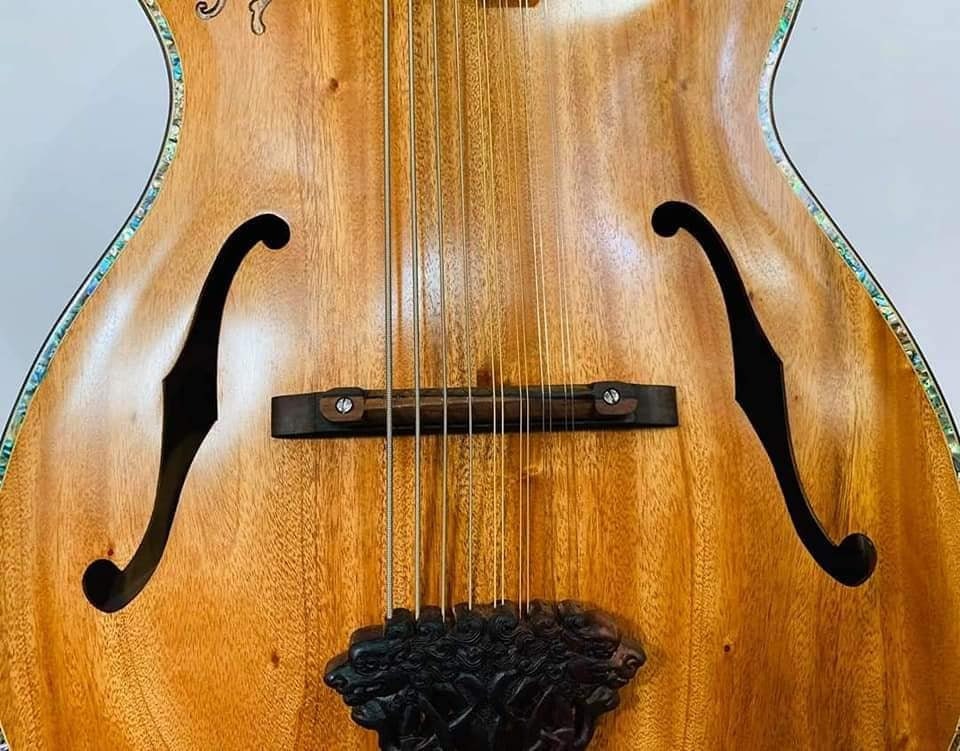 Blueberry Handmade Grand Twelve String Mandolin Built for You With Love ...