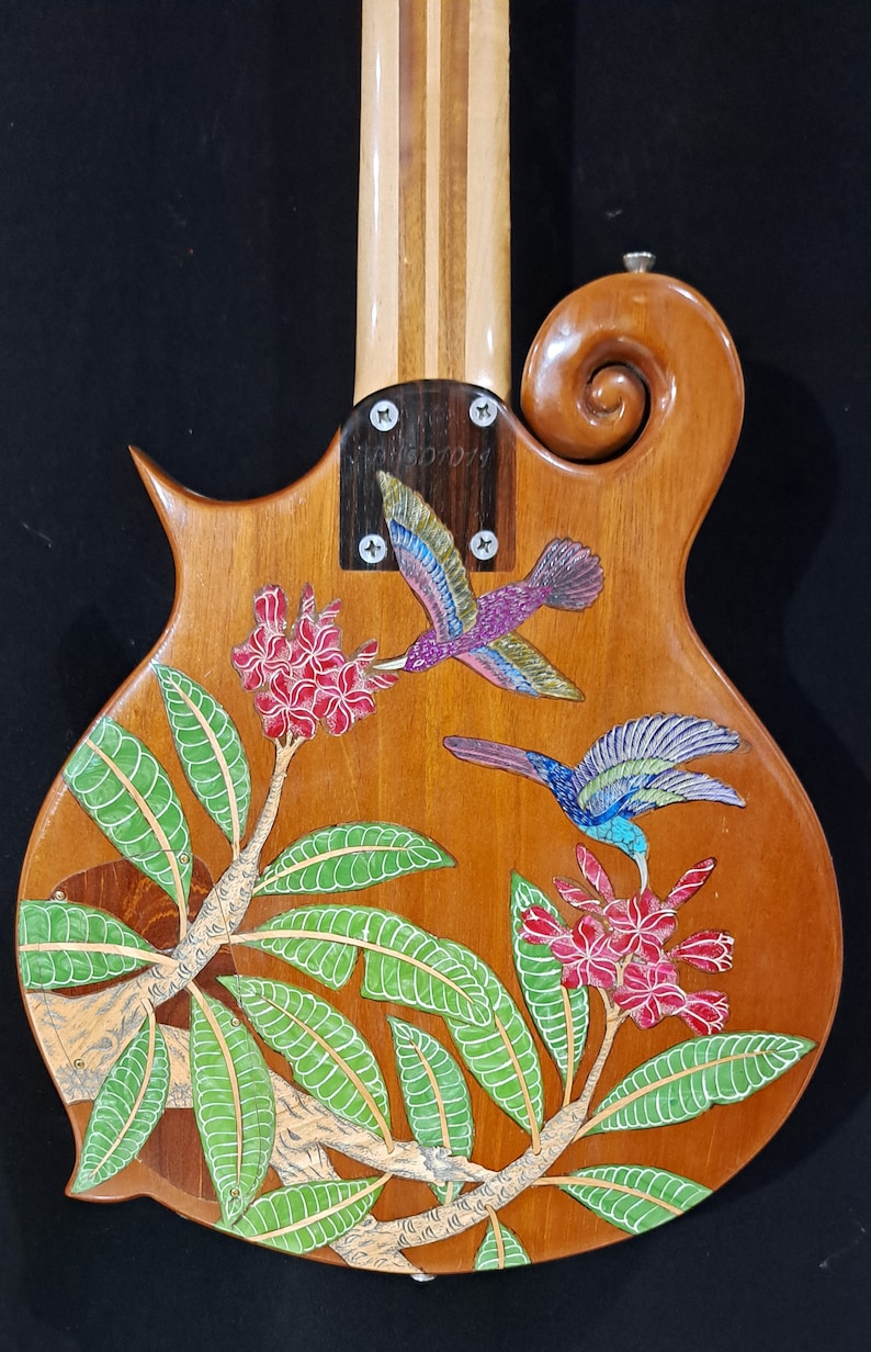 Blueberry Handmade Five-string Bass Guitar With Seymour Duncan Bassline Pickups - Etsy