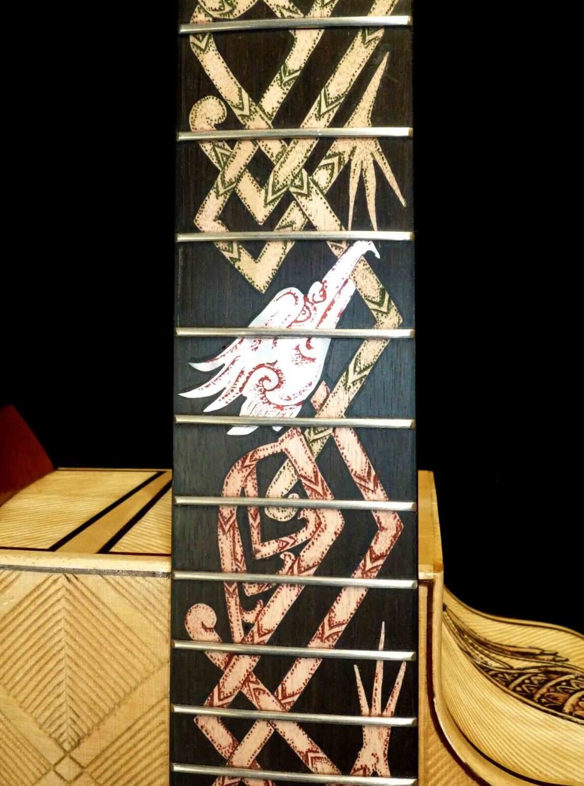 Blueberry Handmade Double Neck Acoustic Guitar Built to Order in Any ...