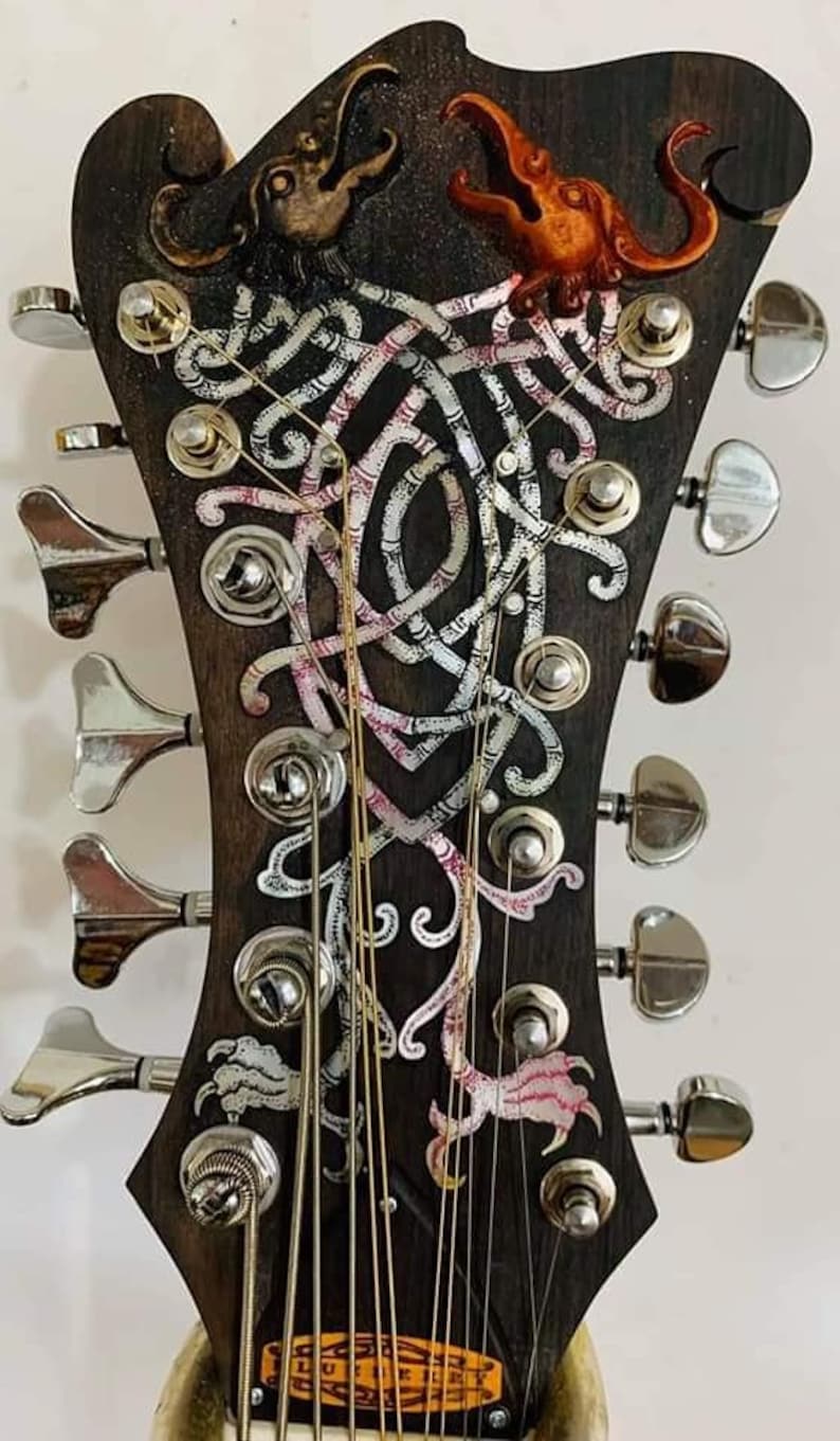 Blueberry Handmade Grand Twelve String Mandolin Built for You With Love ...