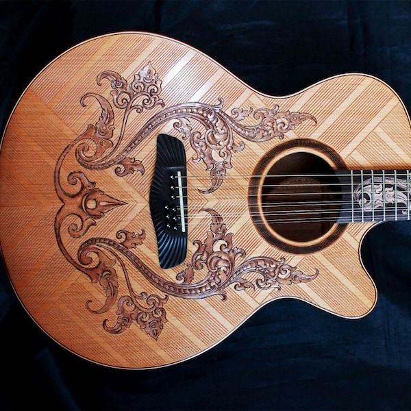 Nine String Guitar - Etsy