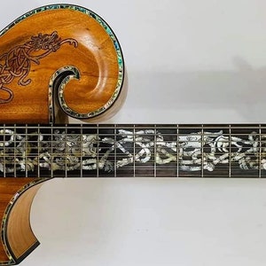 Blueberry Handmade Grand Twelve String Mandolin Built for You With Love ...