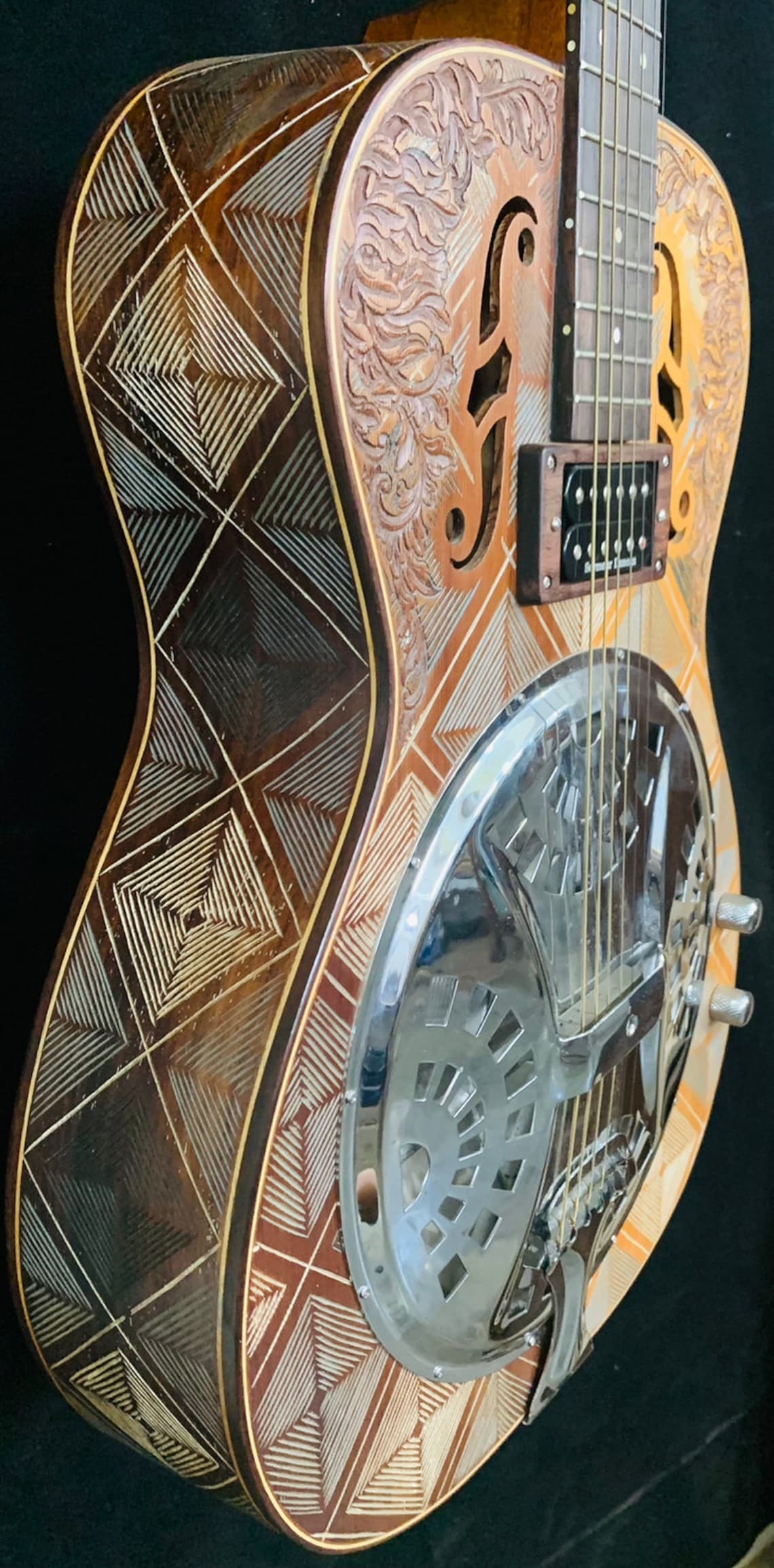 Blueberry Handmade Resonator dobro Acoustic Guitar NEW IN - Etsy