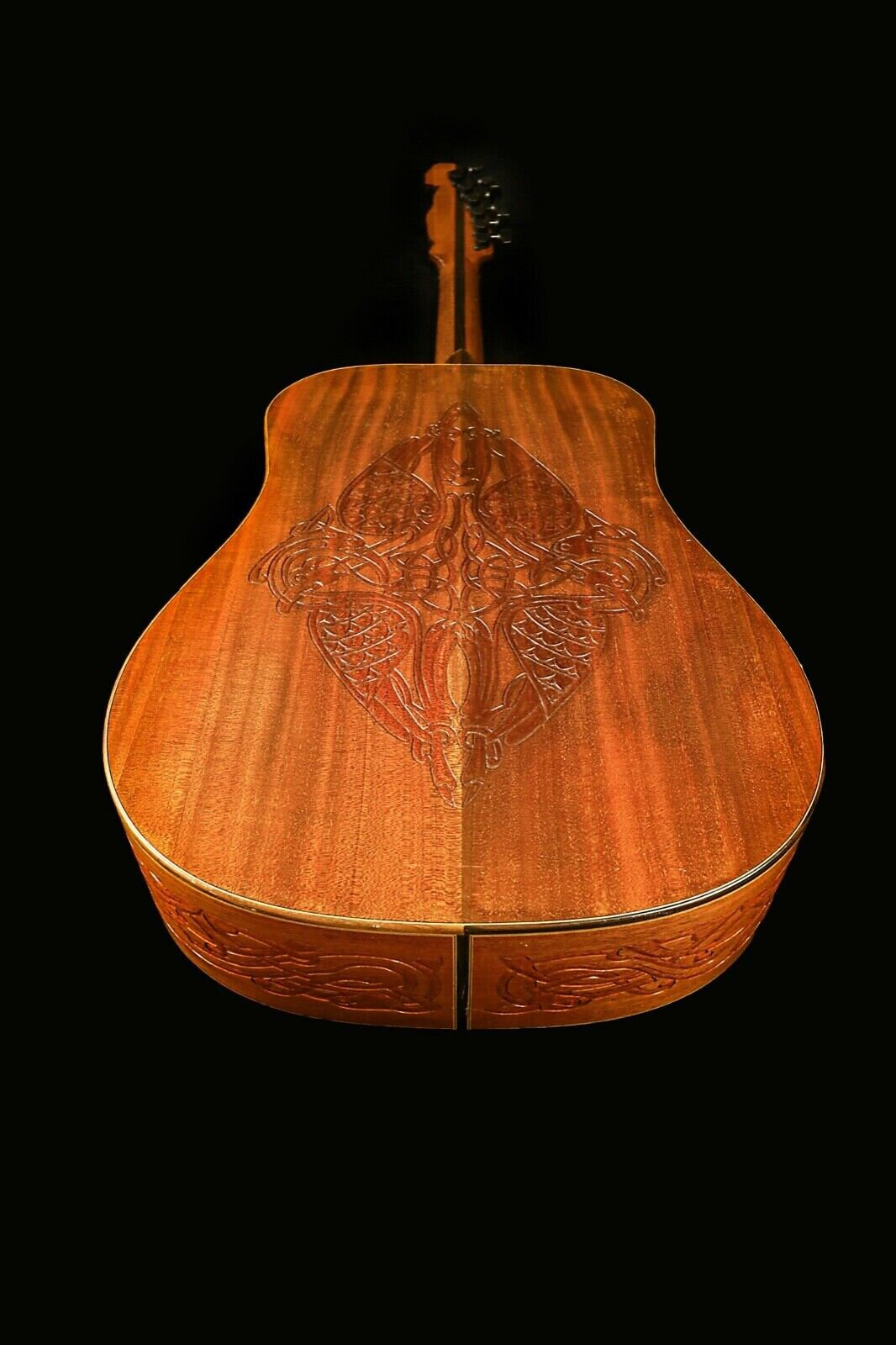 Blueberry Handmade Dreadnought Acoustic Guitar Celtic Motif - Etsy