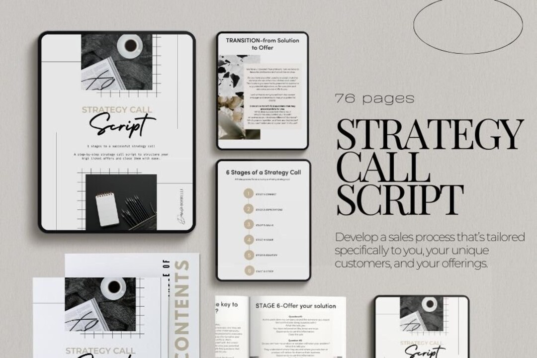 Client Discovery Call Template | PDF Guide | Sales Call Script ...