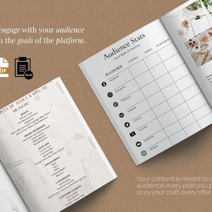 Goal Setting Business Template | Digital Planner Template | Canva ...