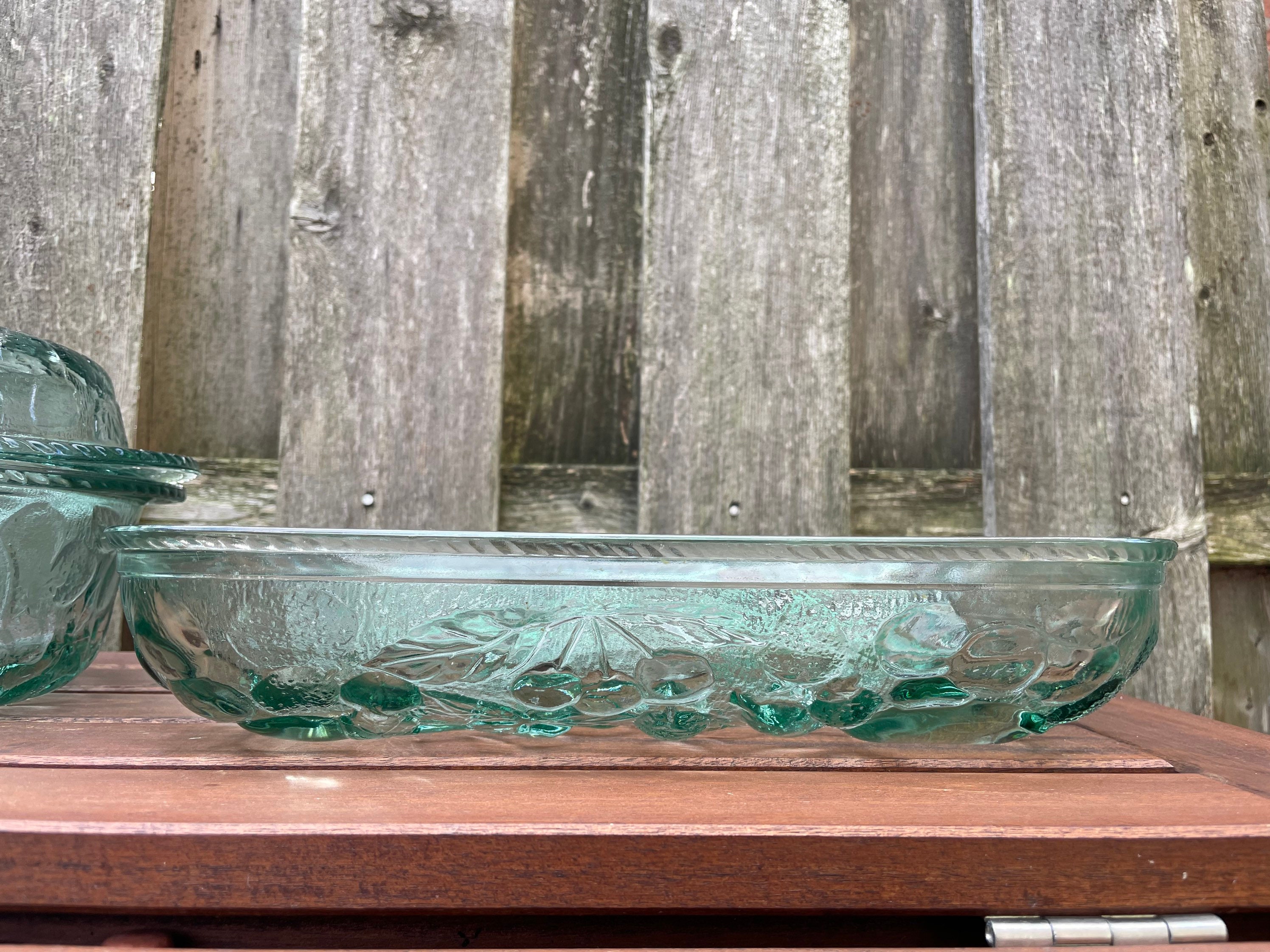 Libbey Spanish Gibraltar Green Glass Vintage 1980s 1990s - Etsy