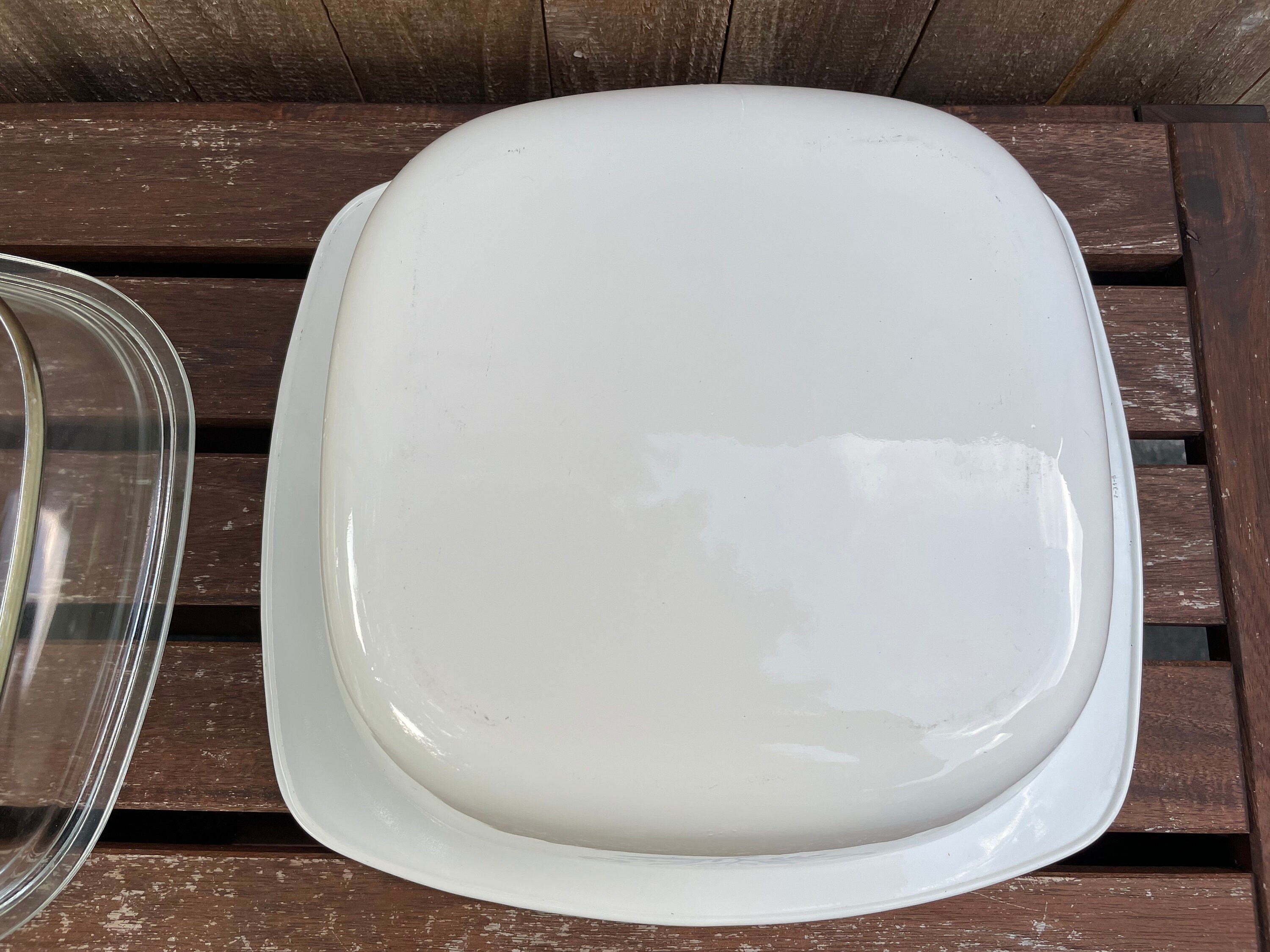 Vintage Corning Ware Blue Corn Flower 4 Quart Dutch Oven Clear - Etsy