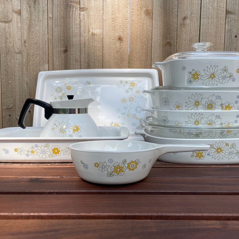 Yellow Corning Ware - Etsy