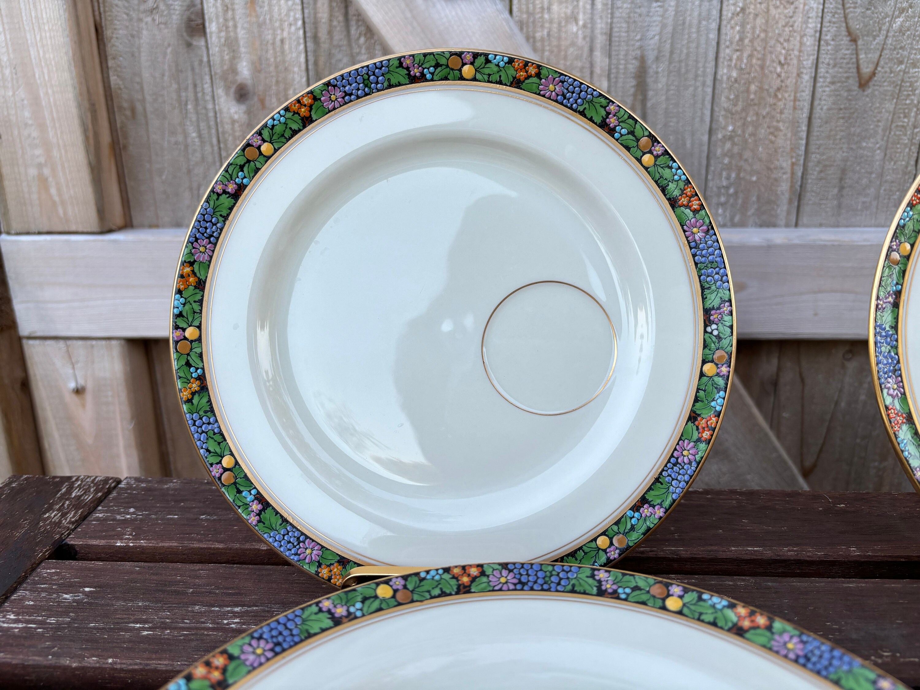 Antique Gilded Age Lenox R6 Plates Marshall Field Green - Etsy Canada