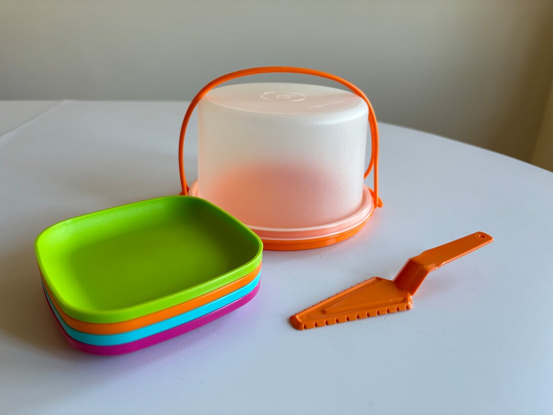 Tupperware Tupper Toys Vintage Mini Cake Carrier Brand New - Etsy