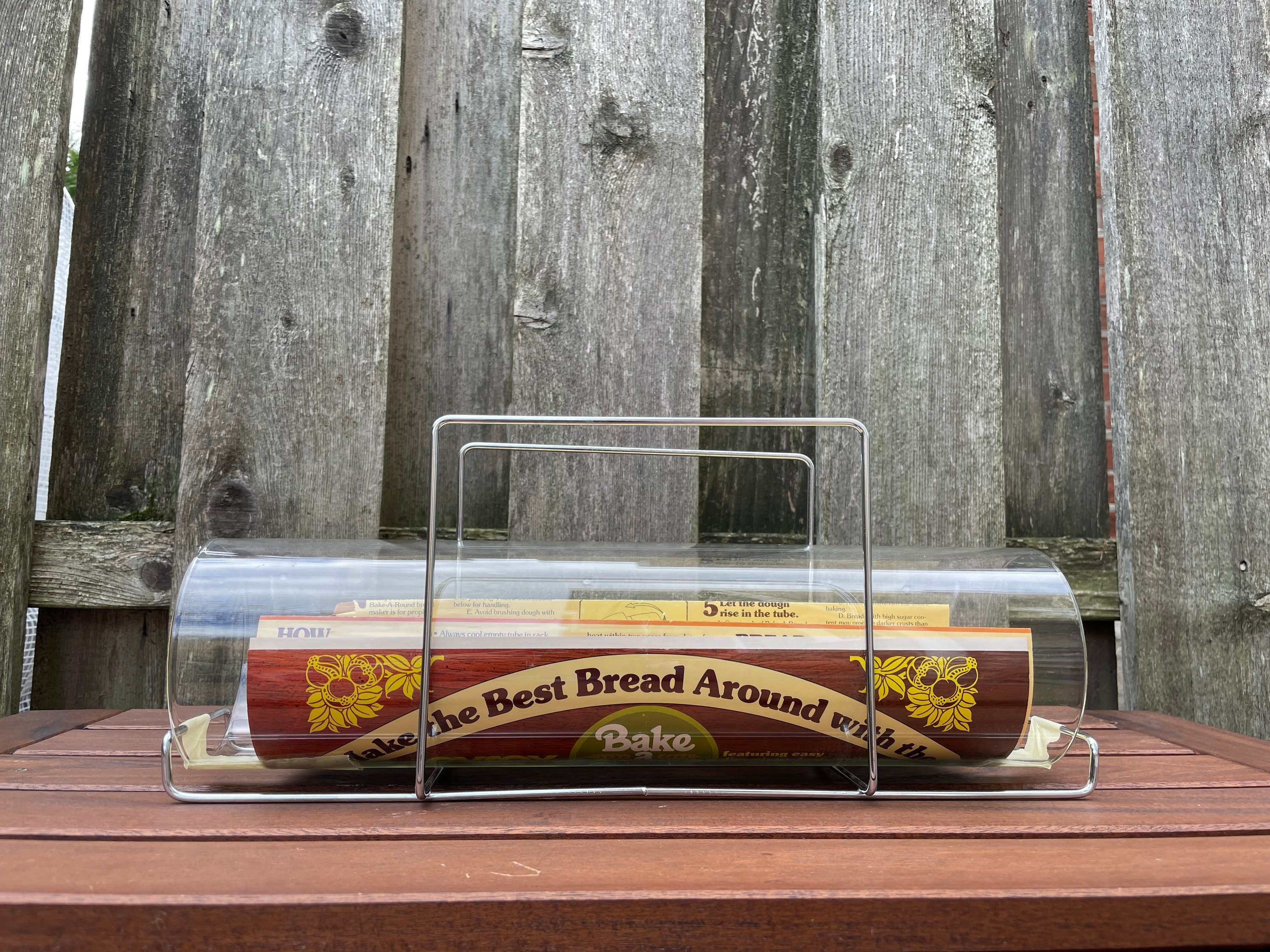 Pyrex Bake A Round by Corning Vintage 1970s 1980s Round Clear Glass ...