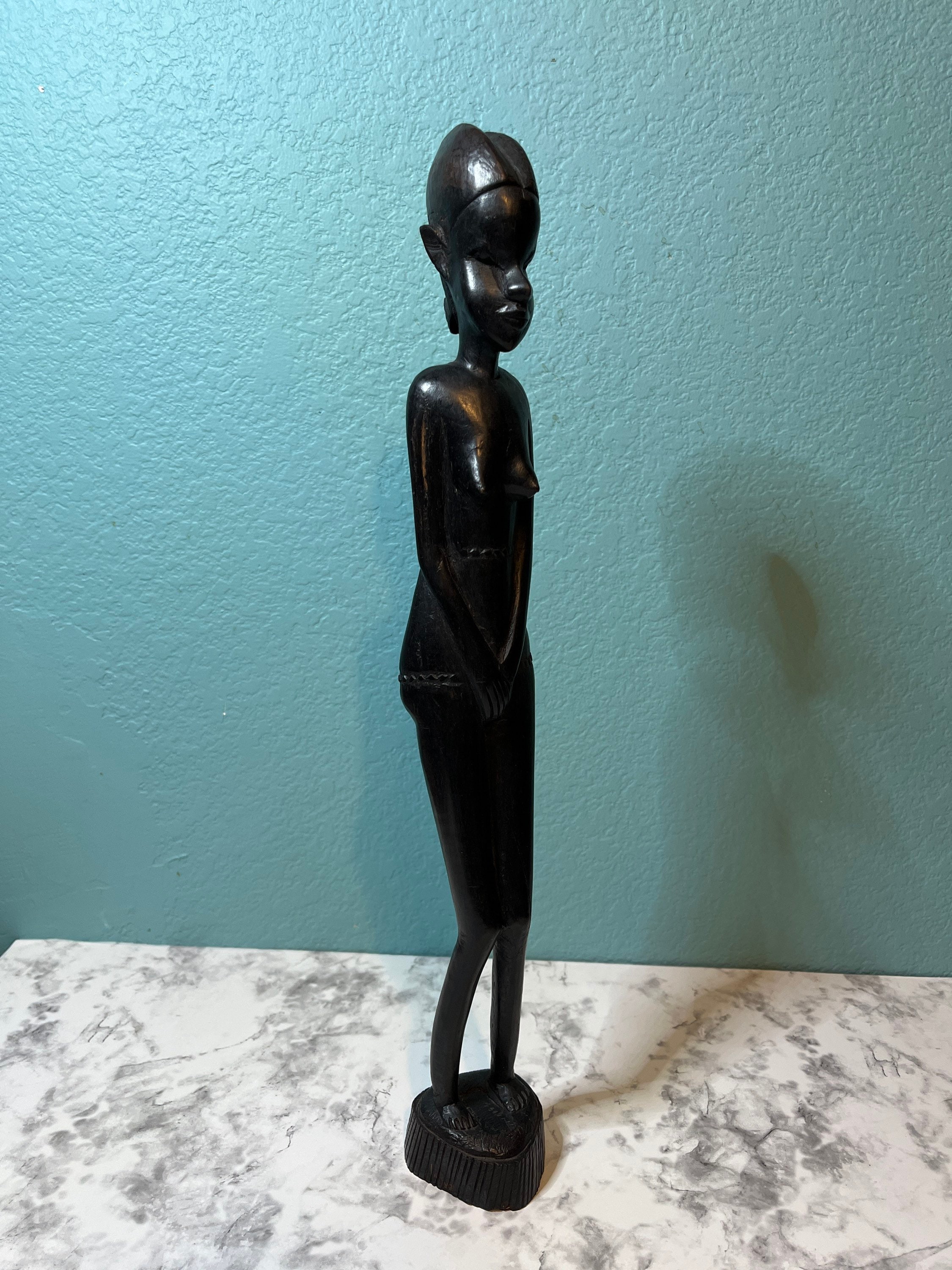 African Fertility Goddess Statue 18.5 Inches - Etsy