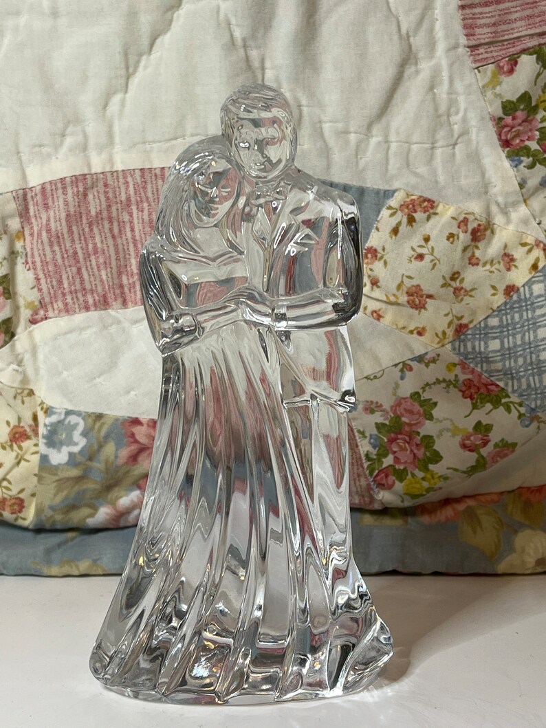 Vintage Waterford Crystal Bride and Groom - Etsy