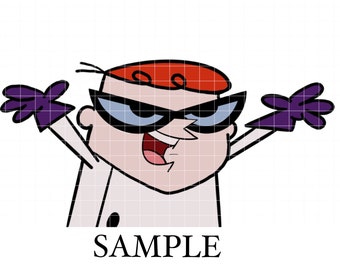 Dexter SVG Cut File Dexter's Laboratory SVG Cartoon SVG - Etsy