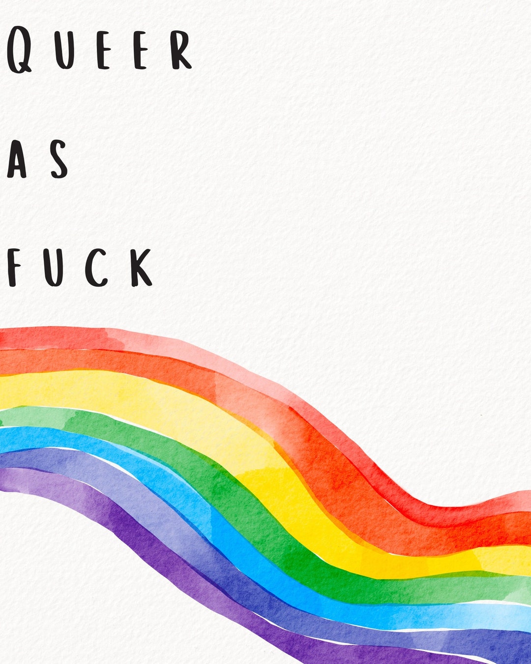 Digital Prints Queer LGBTQ Pride - Etsy
